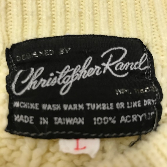 Christopher Rand | Sweaters | Vintage Christopher Rand Ski Sweater | Poshmark